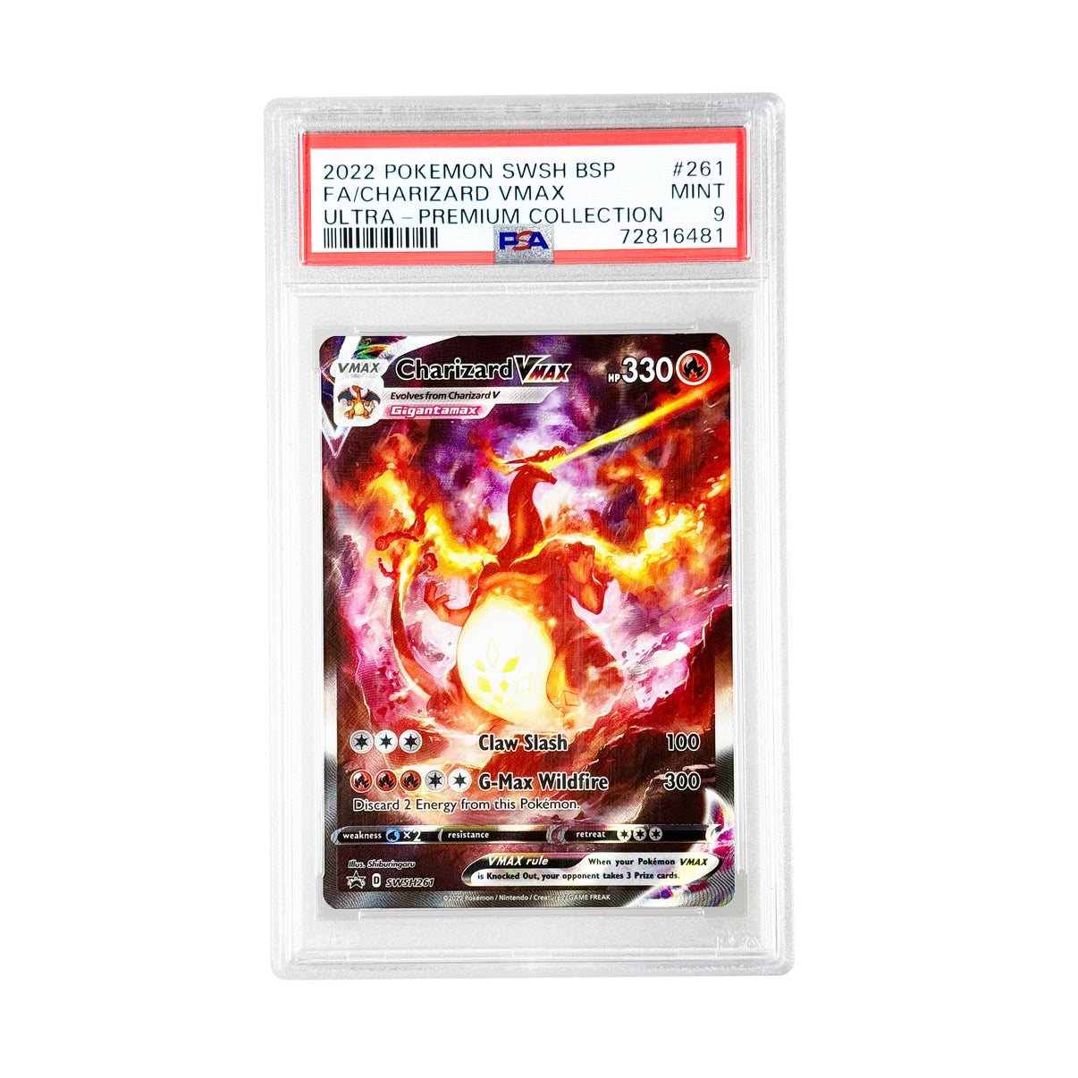 Charizard 2022 Pokemon English SWSH Ultra Premium Collection Promo #26 ...