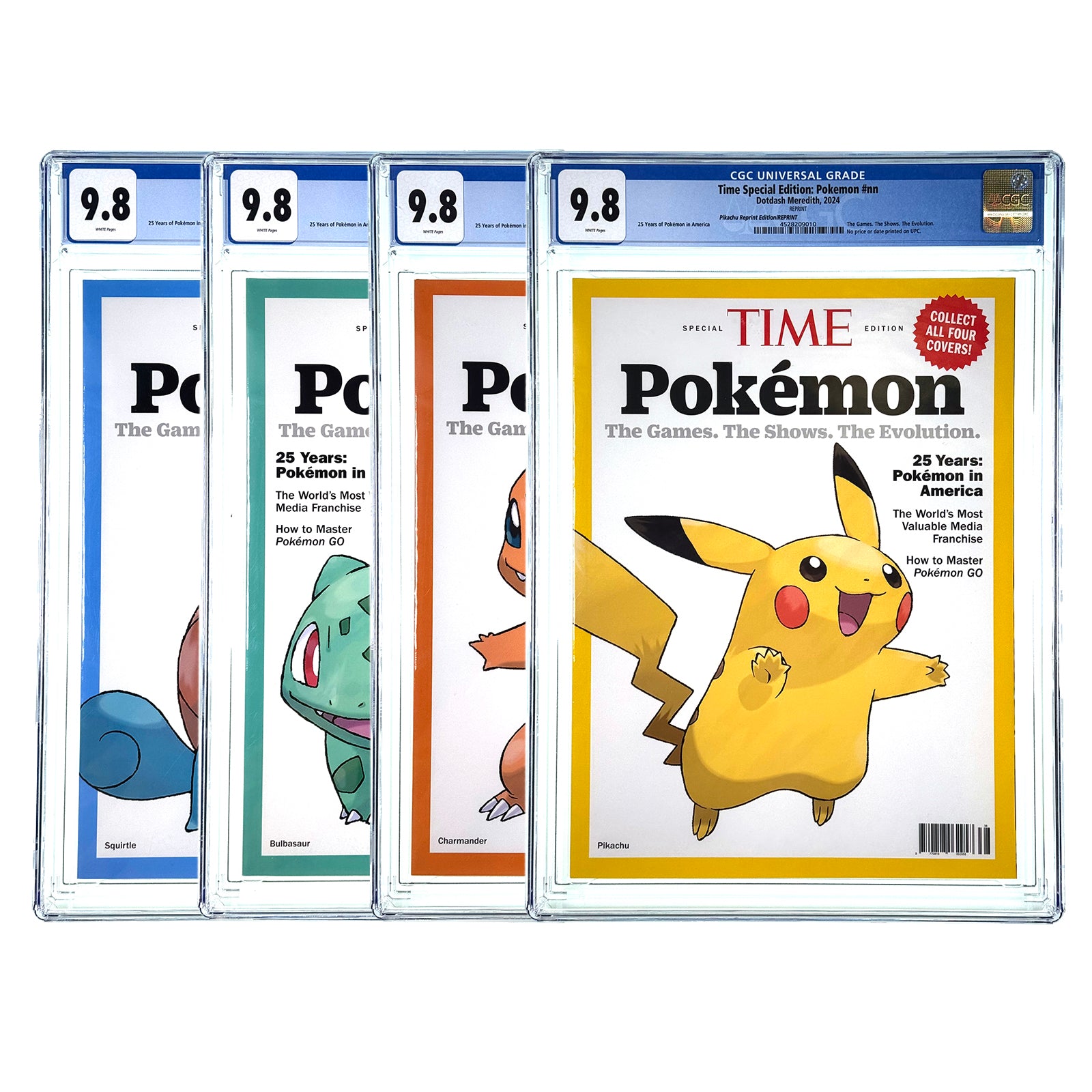 Time Magazine's Special Edition Pokemon: Set of Four – Yamacardo