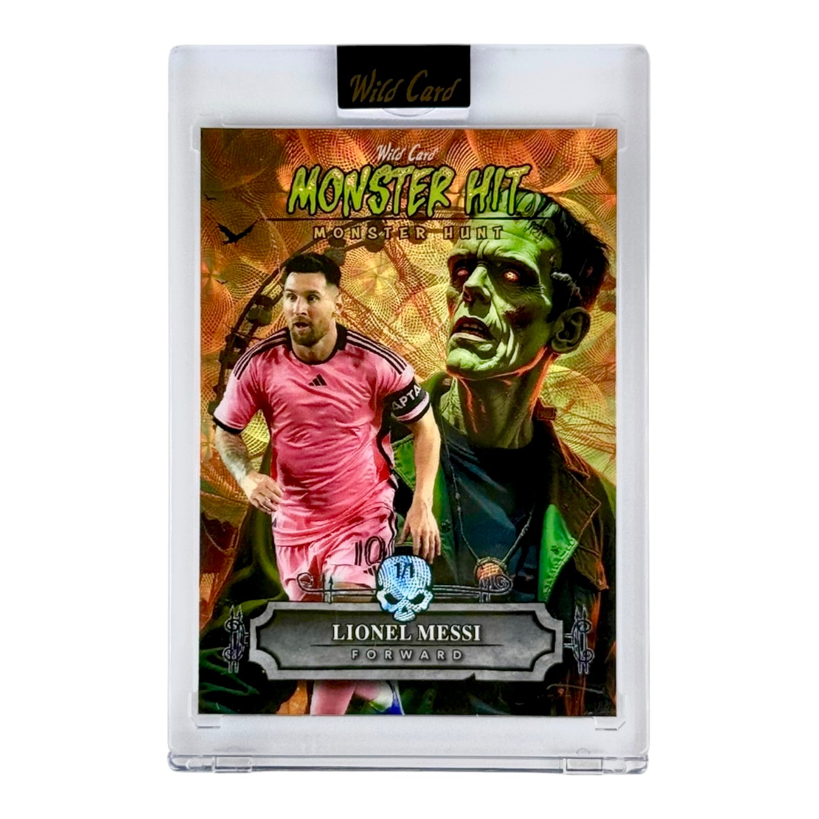 Lionel Messi 2025 Wild Cards Monster Hit 1/1 #MHCF-LM – Yamacardo