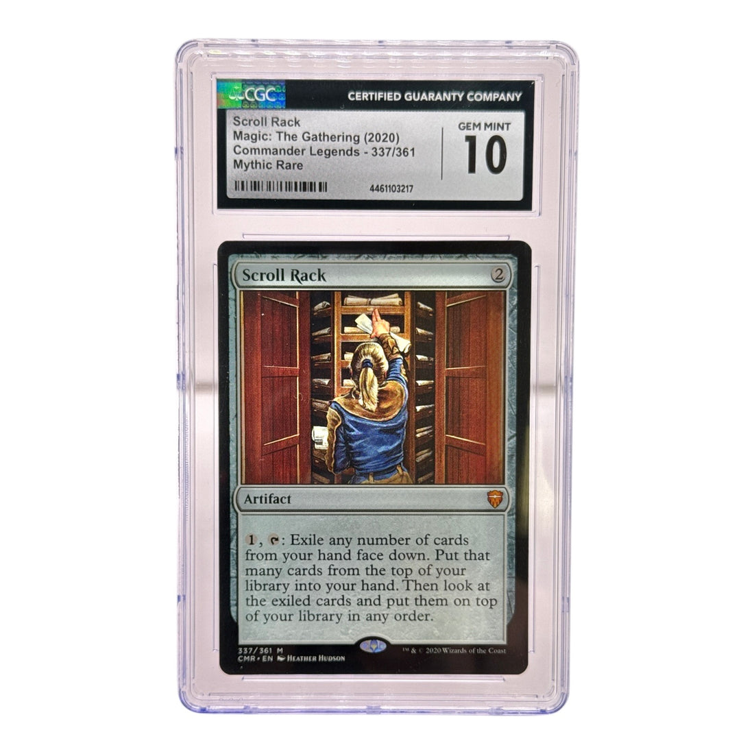Magic the Gathering 2020 Commander The List Scroll Rack CGC 10 – Yamacardo
