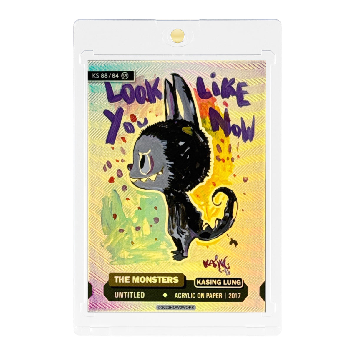 Labubu How2works 2023 The Monsters Collectible Trading Card Series 2 K ...