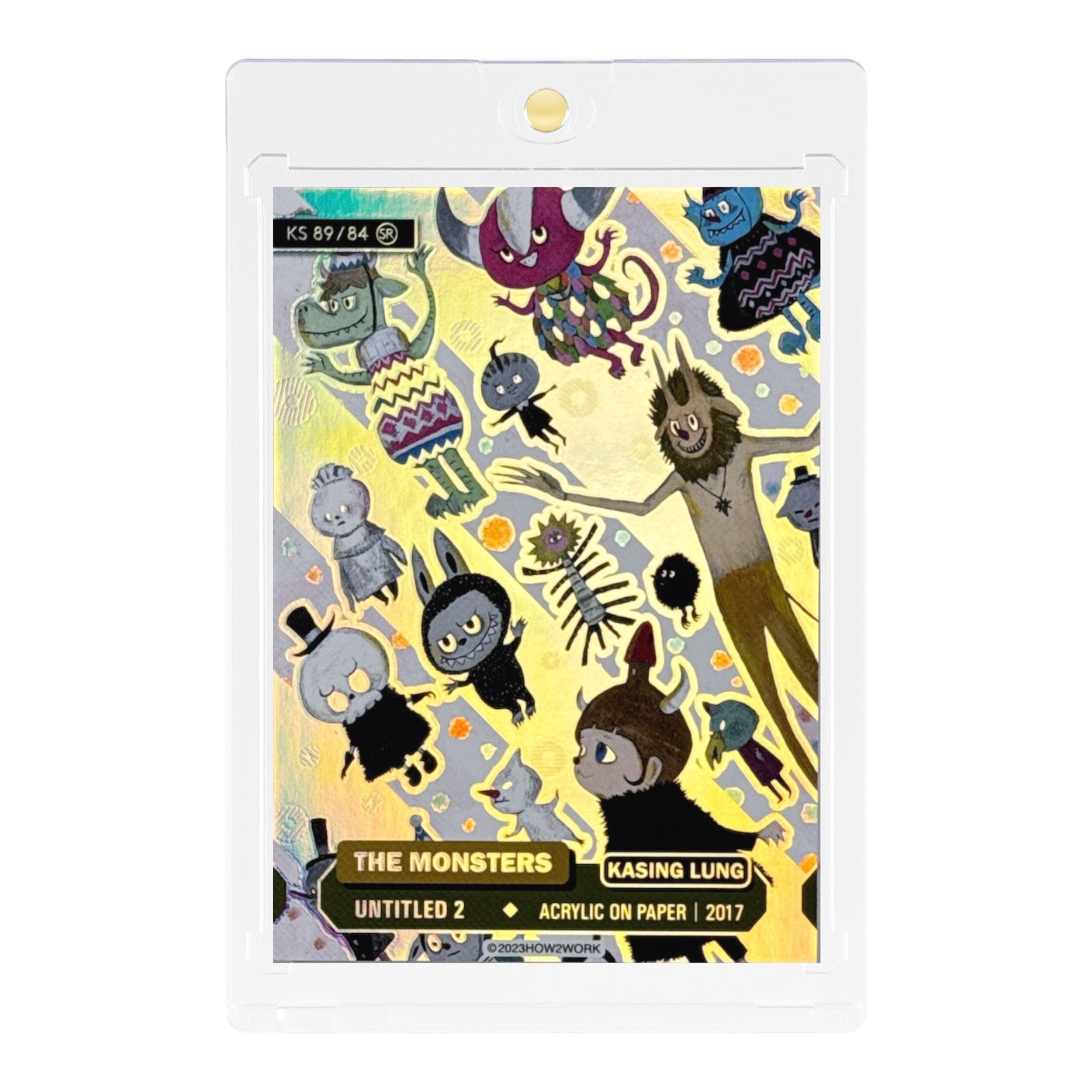 Labubu How2works 2023 The Monsters Collectible Trading Card Series 2 K ...